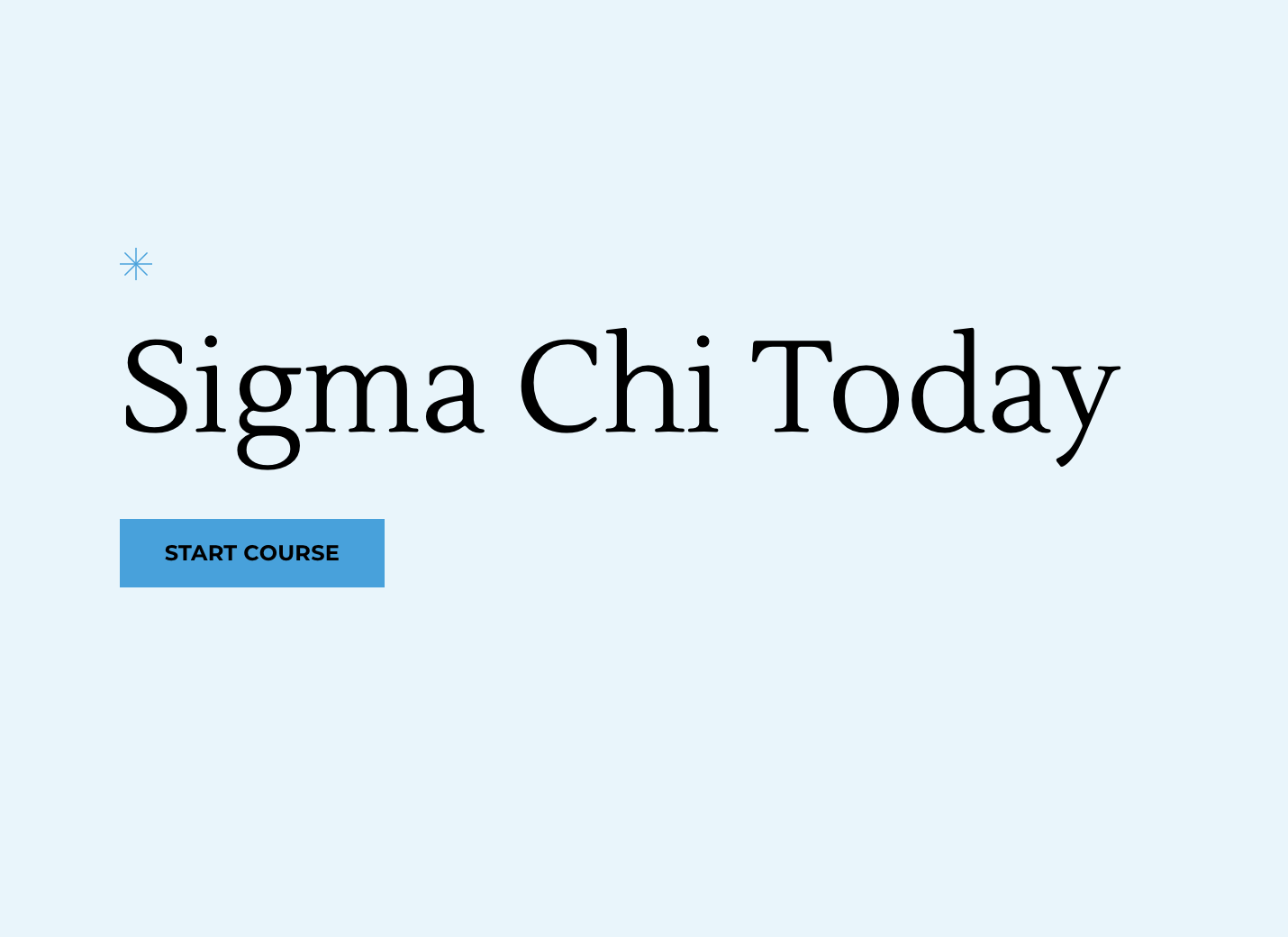 Sigma Chi – Friendship, Justice and Learning