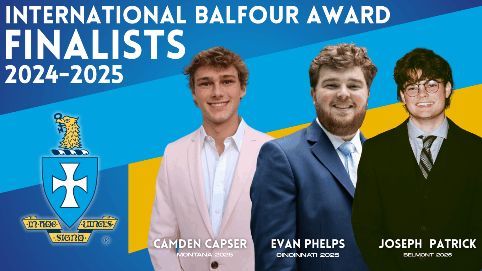 Sigma Chi Announces 2025 International Balfour Award Finalists – Sigma Chi